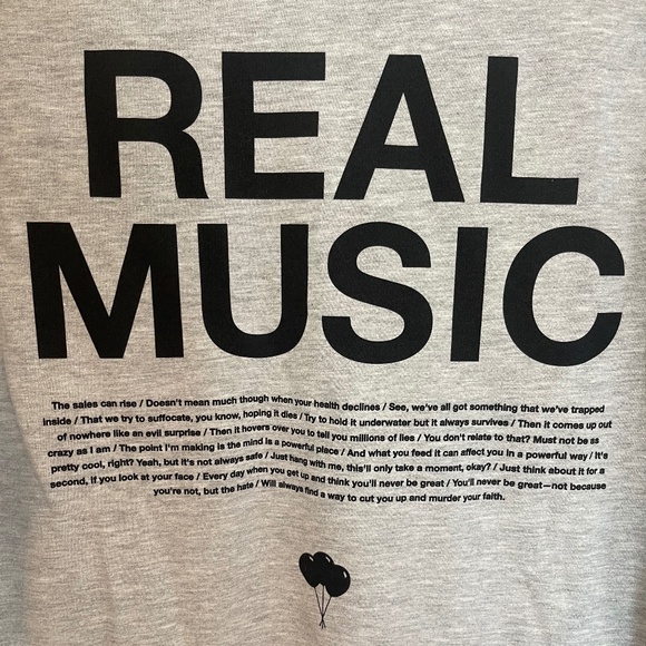 NF Real Music | Tops | Official Nf Real Hoodie | Poshmark
